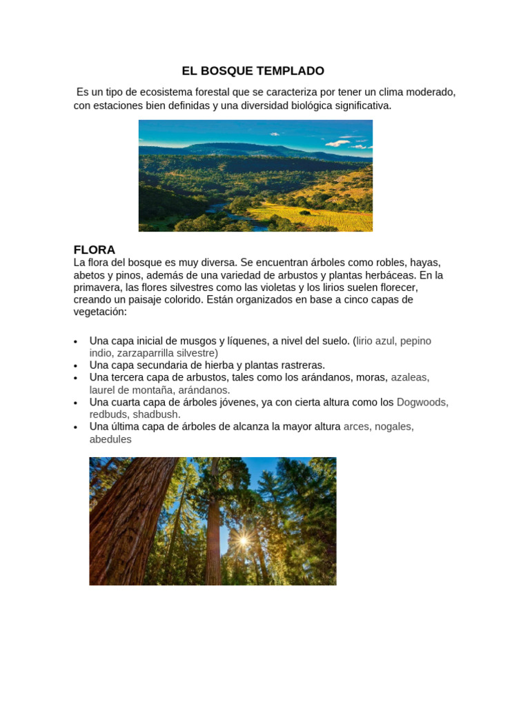 Biomas | PDF | Desierto | Clima templado