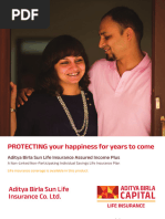 ABSLI Nishchit Aayush Plan Details | PDF | Insurance | Life Insurance