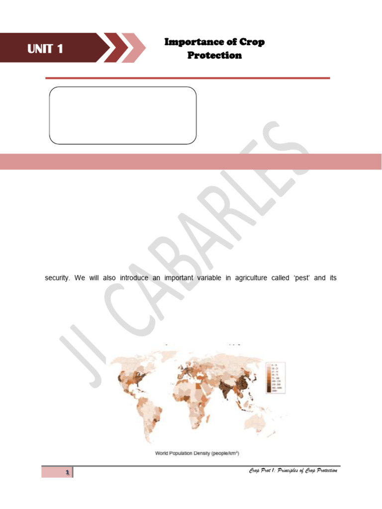 Role of Crop Protection in Food Security | PDF | Food Security | Pesticide