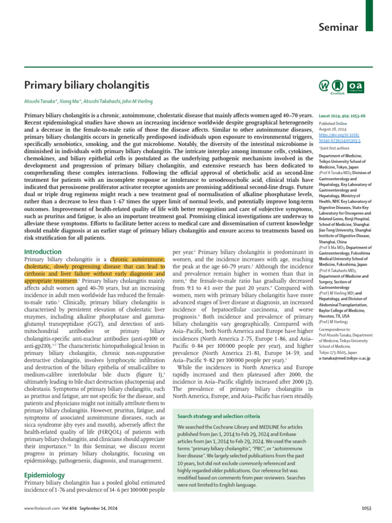 CBP Lancet 2024 | PDF | Immune System | Liver