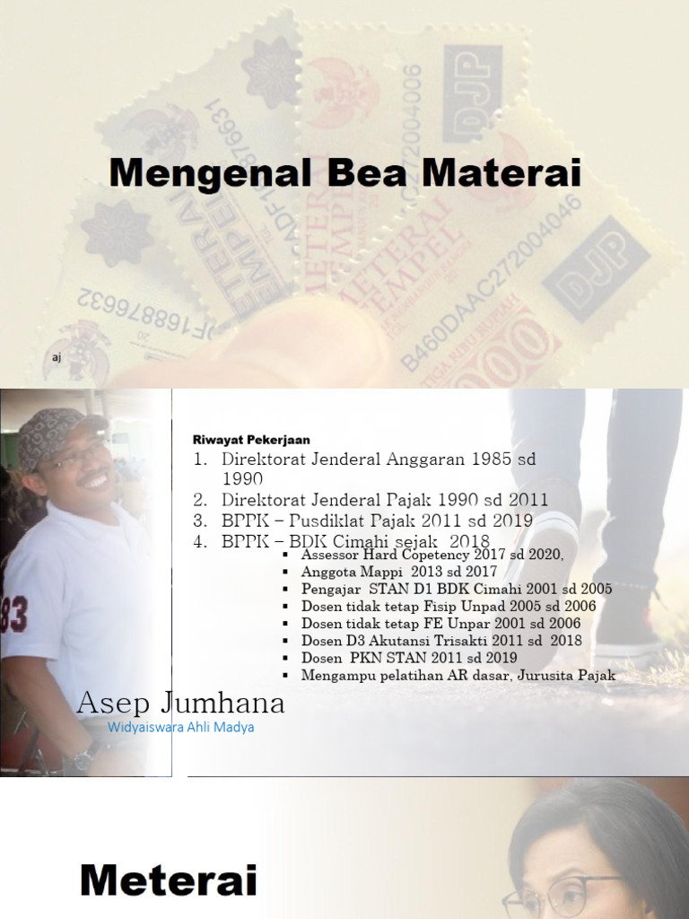 Bea Materai | PDF