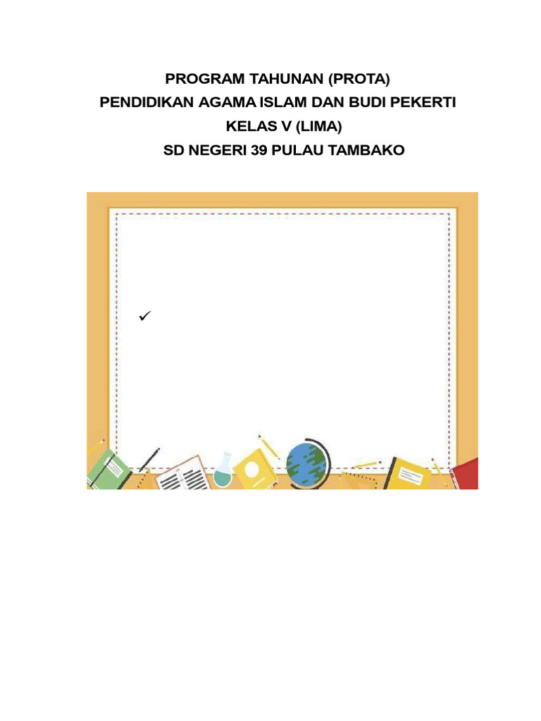 Prota Pai KLS 5. 2022 | PDF