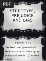 Five Types of Prejudice Explained | PDF | Prejudices | Injustice