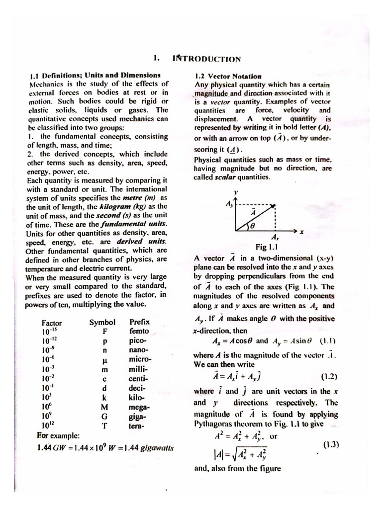 First Year University Physics | PDF