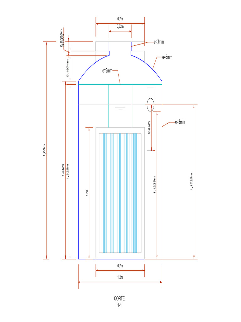 6.- Plano Autocad Tsm Hbc 1300l z - Copia-model | PDF