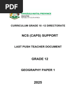 Geography Grade 11 Term 1 Climatology Assessment Book 2024 | PDF ...