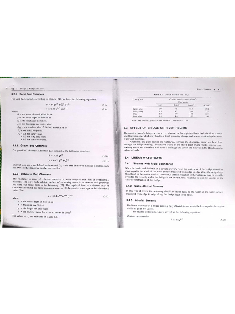 Waterway Scour Examples JagadeeshJayaram | PDF