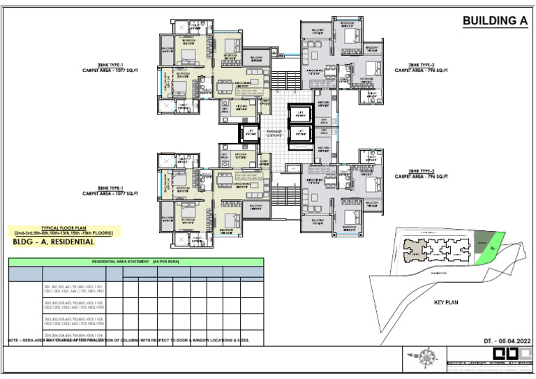 A Building - Typical Floor Plan | PDF | Military Operations