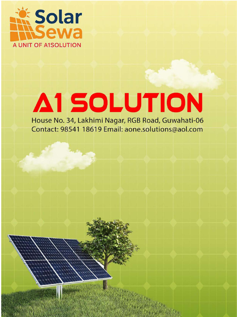 A1 Solution Catalogue 2025 | PDF | Renewable Energy | Sustainability
