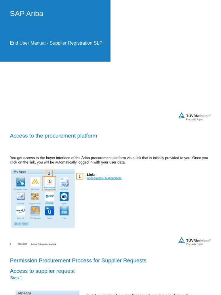 SAP Ariba Supplier Registration Guide | PDF | Computing | Software