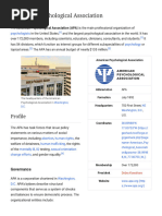 APA Divisions Overview and Links | PDF | Psychology | Clinical Psychology