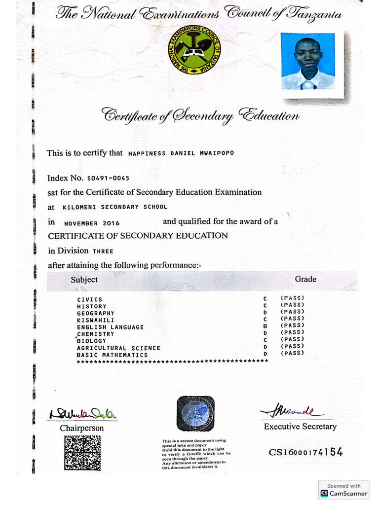 Happiness Certificate | PDF