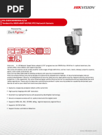 Hikvision DS-2SE4C425MWG-E(14F0) Specs | PDF | Field Of View | Camera