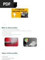 7 Types of Abnormalities | PDF | Lubricant | Pipe (Fluid Conveyance)