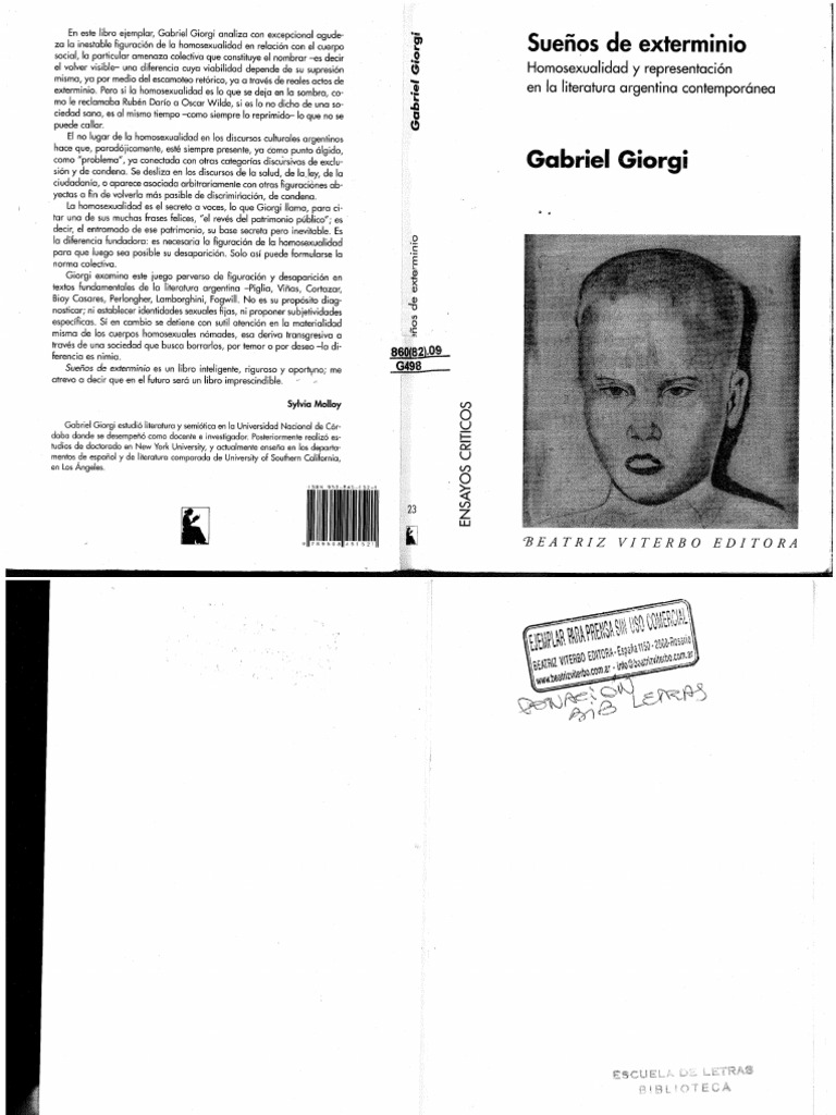 Giorgi Gabriel Suenos de Exterminio | PDF