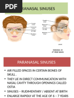 MRI Protocol for Paranasal Sinuses | PDF | Anatomy | Human Anatomy
