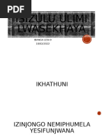 Izimpawu Zokuloba EsiZulwini | PDF