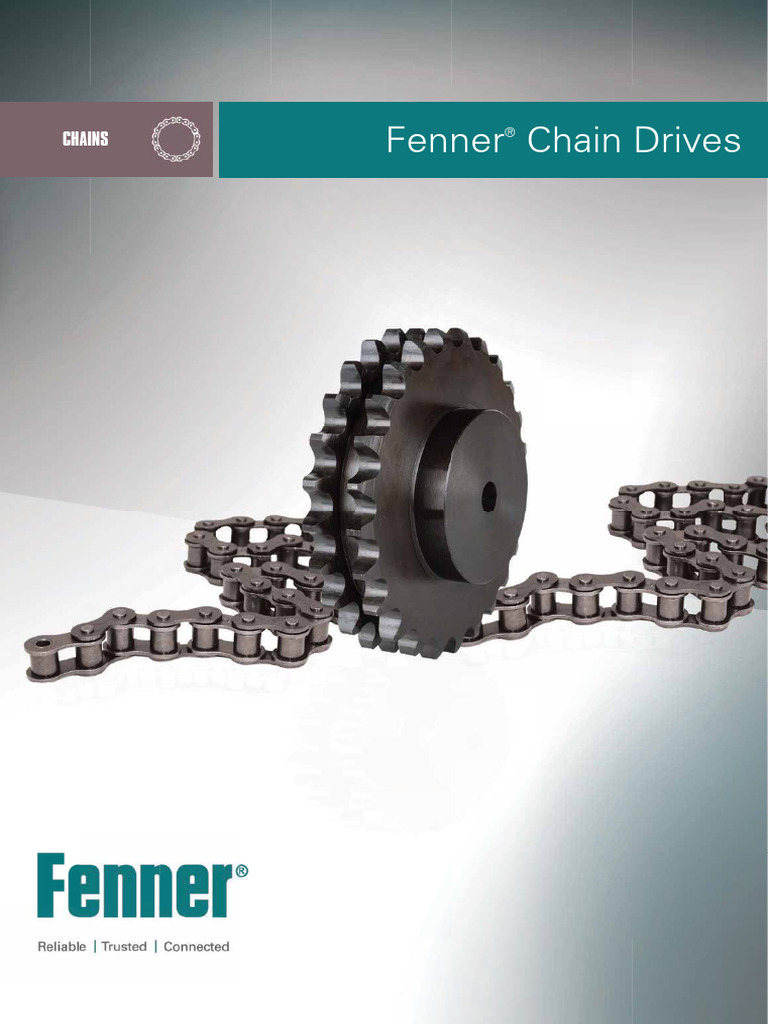 Fenner Chain and Sprocket Catalogue | PDF | Mechanical Engineering ...