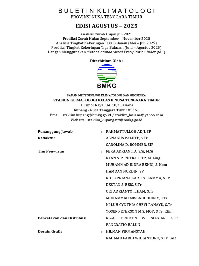 Penyusun Buletin | PDF