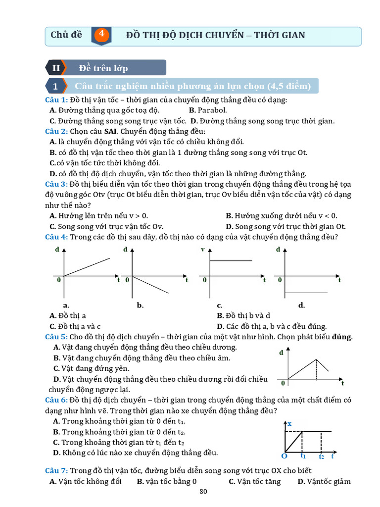 Do Thi DDC - TG | PDF