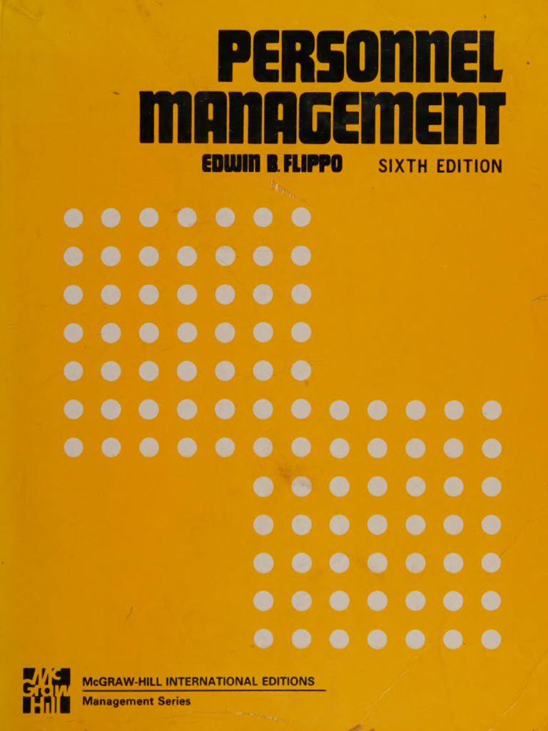 Personnel Management by Edwin B. Flippo | PDF | Human Resources ...