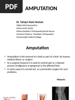 Standardizing Lower Limb Stump Measurement | PDF | Amputation | Prosthesis