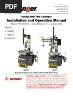 Tyre Machine Instruction Manual | PDF | Tire | Screw