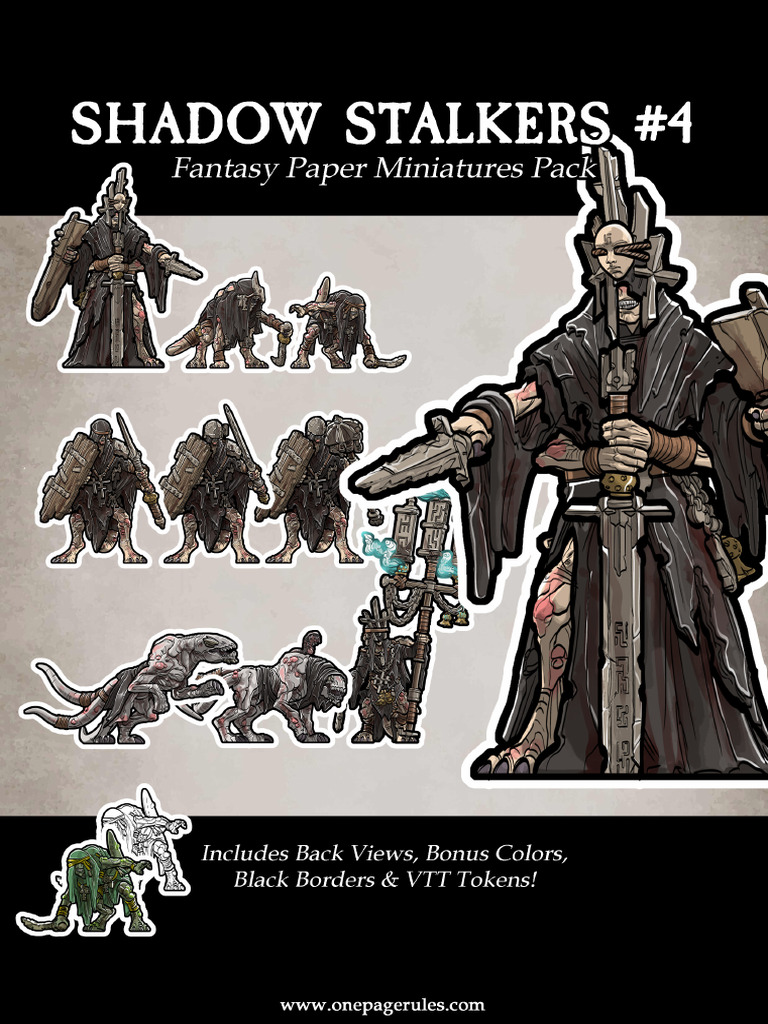 Shadow Stalkers - Set 4 | PDF