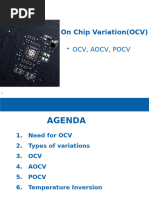 OCV Vs AOCV Vs POCV | PDF | Complexity | Statistics