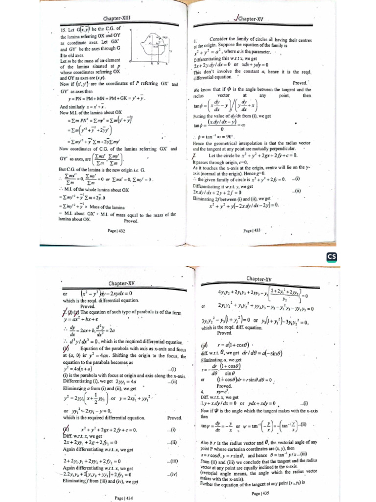 Differential Equations Solution | PDF
