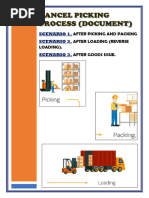 EWM - Cancel Picking/ Cancel Outbound Process: Usage | PDF | Warehouse ...