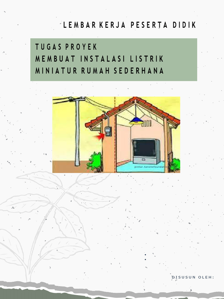Proyek Miniatur Instalasi Listrik Rumah | PDF