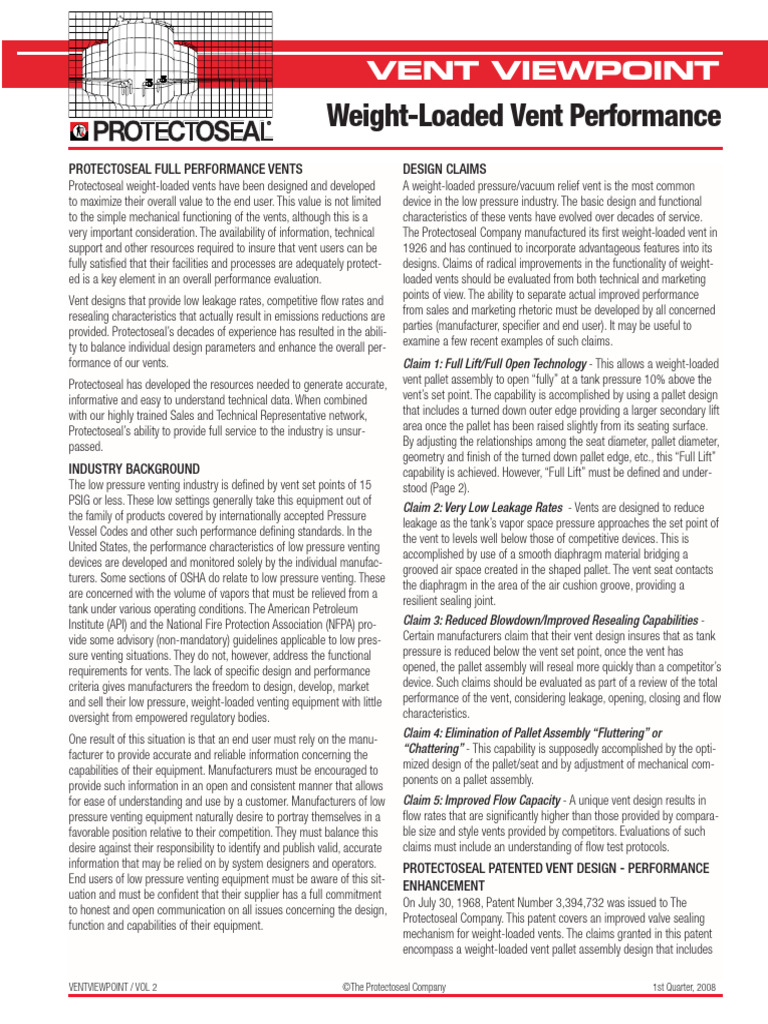 Optimized Performance Vents | PDF | Lift (Force) | Pressure