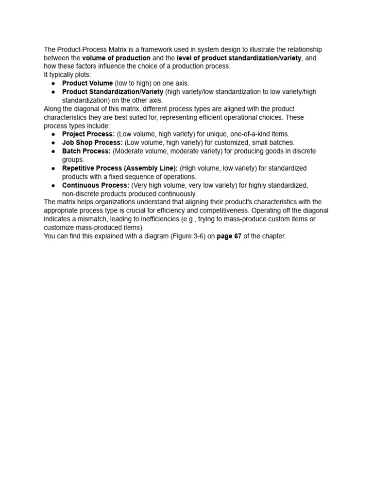 5 Product Process Matrix | PDF
