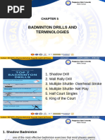 Badminton Shadow Drills and Techniques | PDF | Racquet Sports ...