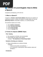 ZIMSEC English Language Syllabus Levels I & II | PDF | Adverb | Verb