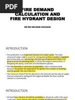 Fire Hydrant Spacing Guide | PDF | Fire Engine | Firefighter