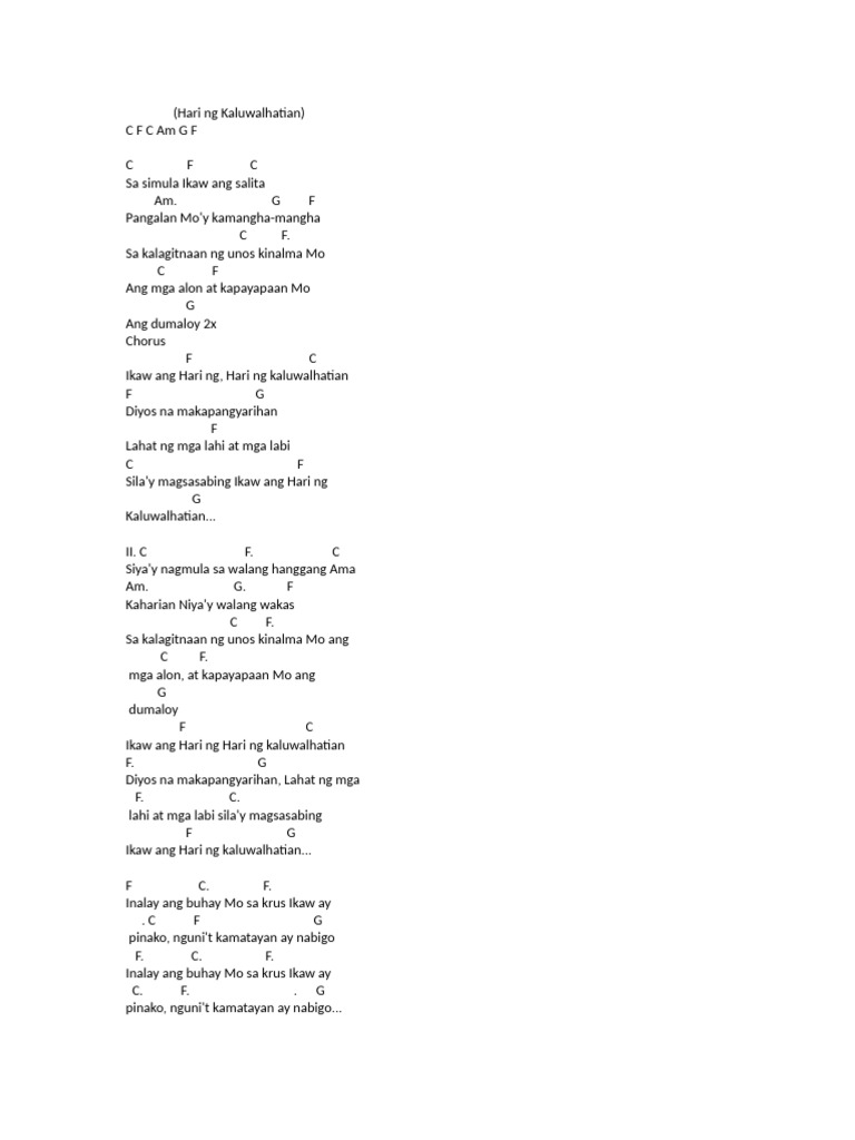 Hari NG, Jesus, Mga Pangako | PDF