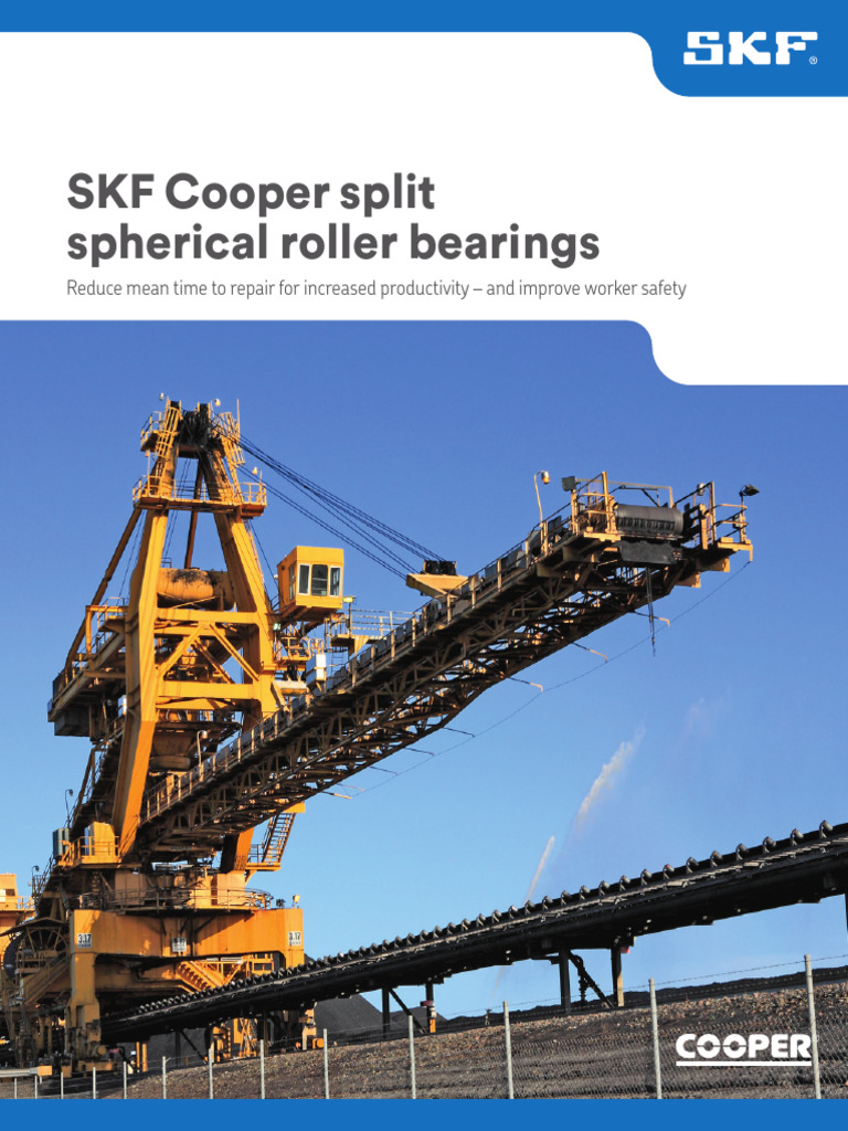 Cooper Split Spherical Roller Bearings Broch | PDF | Bearing ...