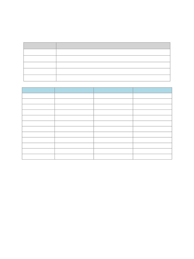 Salary Sheet | PDF