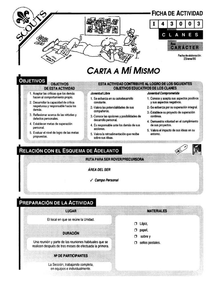 Carta A Mi Mismo | PDF