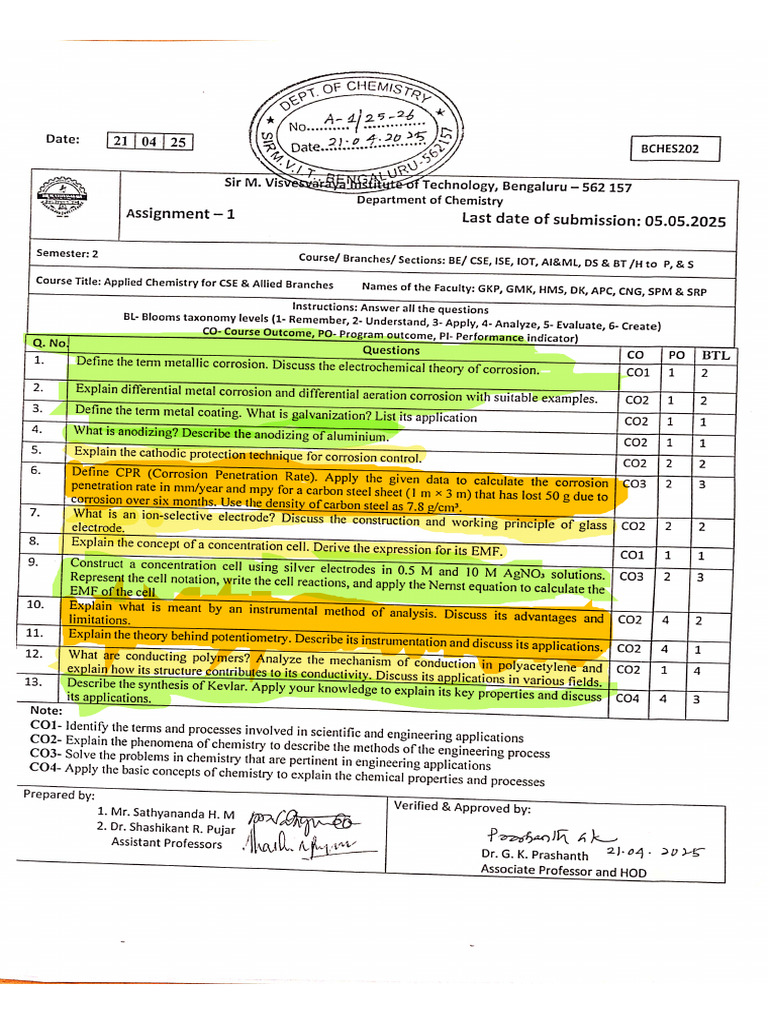 chemistry_assignment_-1[1] | PDF