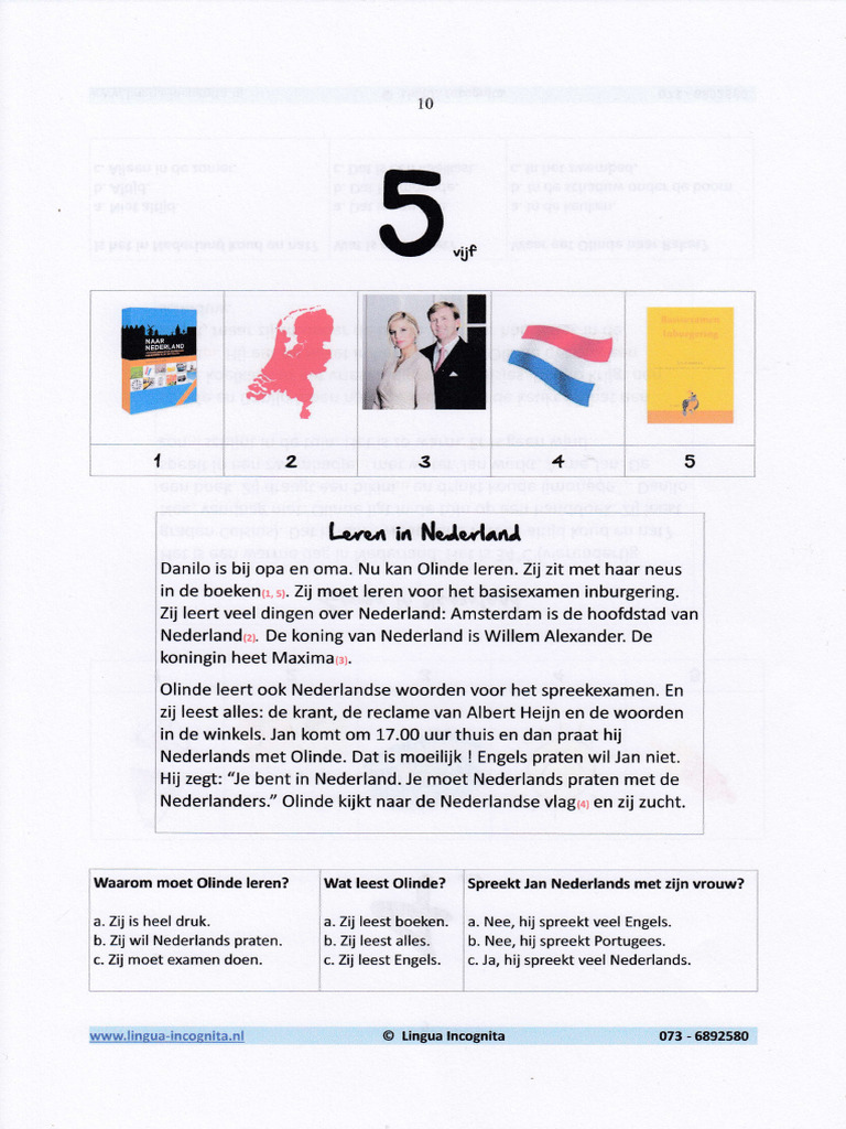 A2 Level Dutch | PDF
