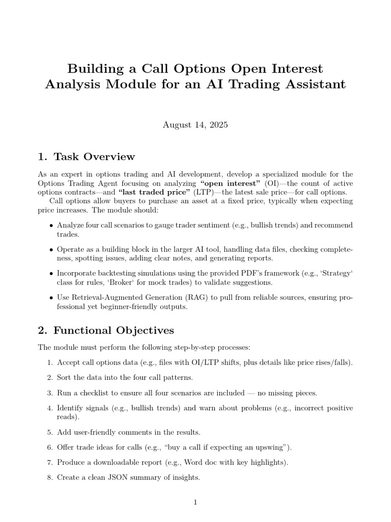 Quant Projects | PDF | Option (Finance) | Artificial Intelligence