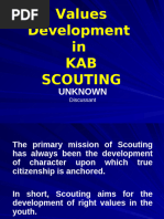 The Kab Scout Program | PDF | Scouting | Youth Organizations