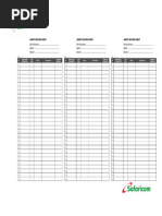 AGENT RECORD SHEET Mpesa | PDF | Authentication