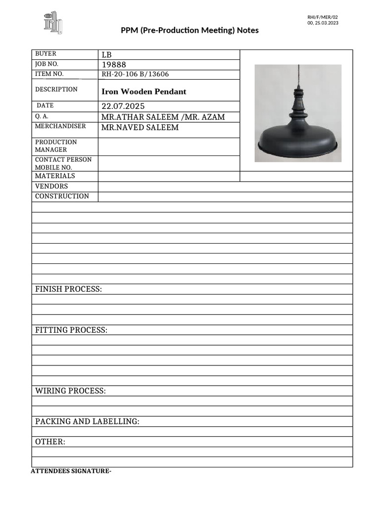 PPM Internal | PDF