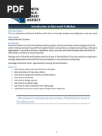 Publisher Notes | PDF | Software | Computing