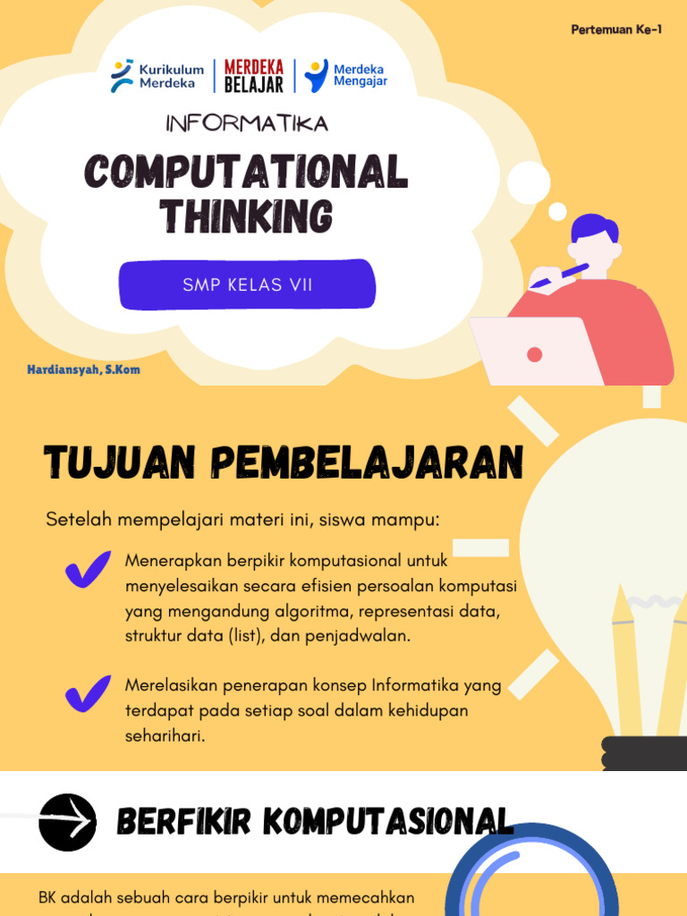 Computational Thinking - PDF 1 | PDF