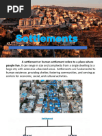 Understanding Settlement Types and Patterns | PDF | Rural Area